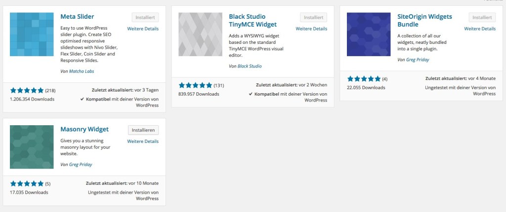 Das Page Builder PlugIn - Ein WordPress ToolTipp