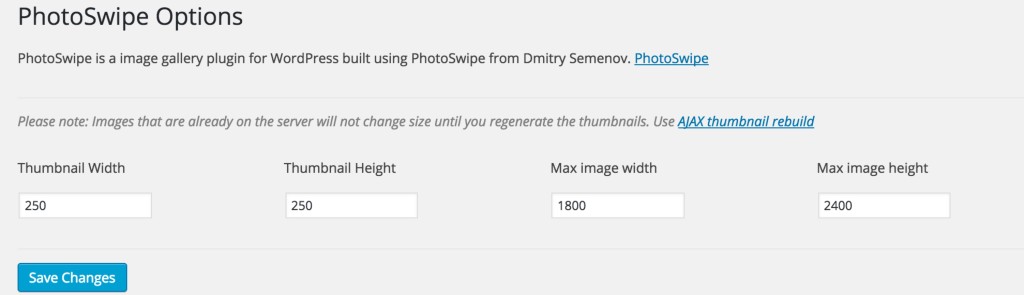 Photoswipe Masonry Gallery PlugIn - Ein WP Tool Tipp