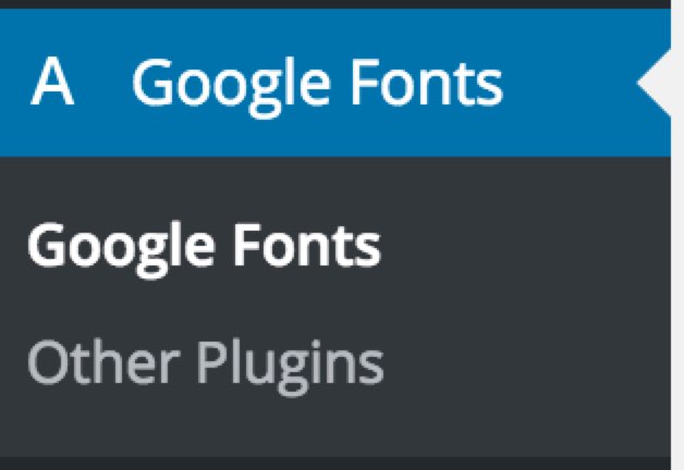 WP Google Fonts PlugIn - Ein WordPress ToolTipp