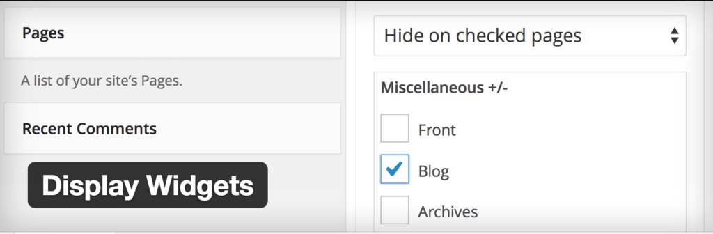 Display Widgets PlugIn - ein WordPress ToolTipp - Markus Dreesen
