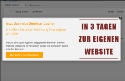 WordPress PopUp PlugIn - WordPress ToolTipp - Markus Dreesen