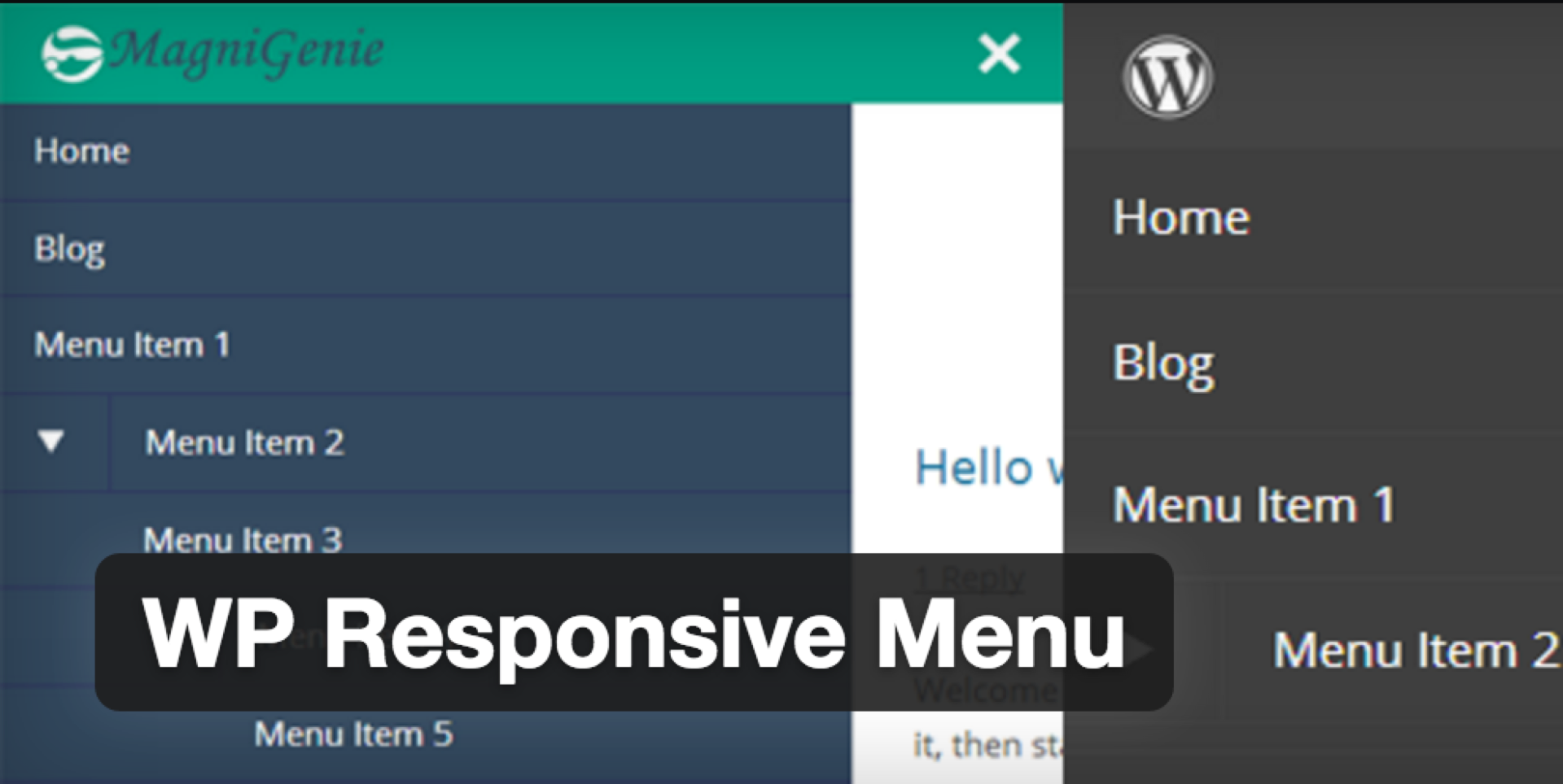 WP Responsive Menu Plugin - WordPress ToolTipp von Markus Dreesen - WordPress Coach